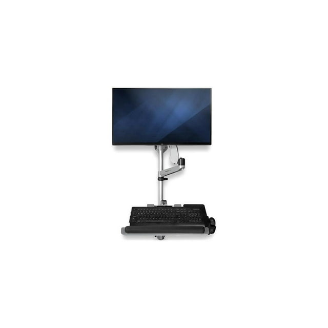 StarTech Single Monitor Adjustable Wall Mount Computer Workstation ...