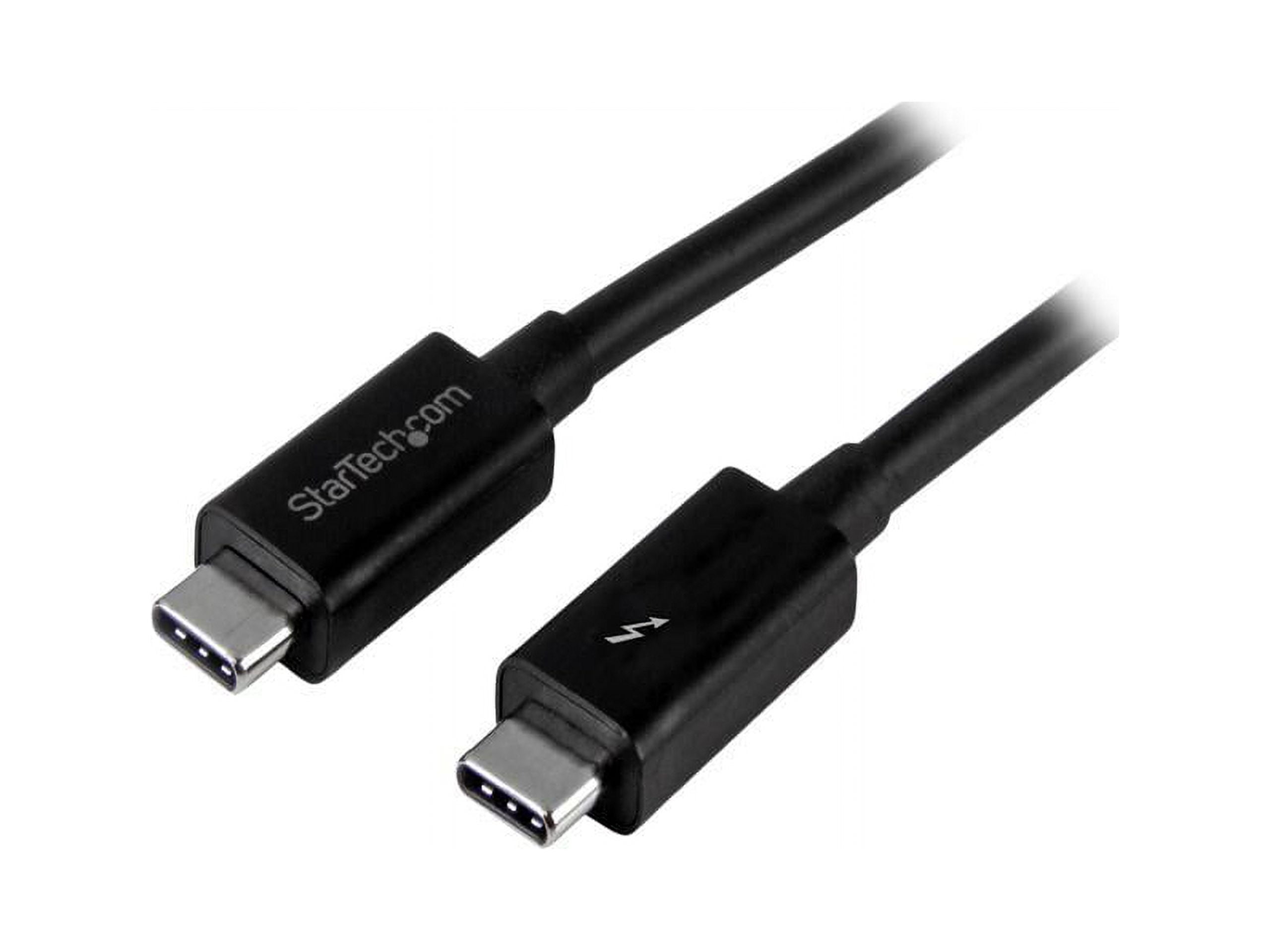 StarTech TBLT3MM2M 6.6' USB 3.1 Male/Male Data Transfer Cable Black ...