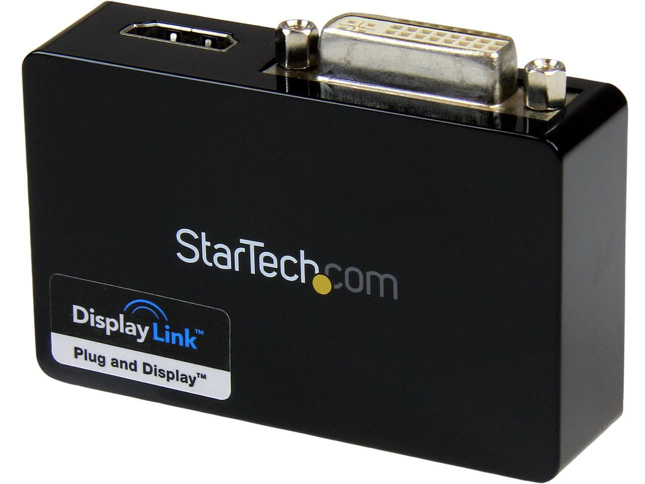 StarTech USB 3.0 to HDMI and DVI Dual Monitor External Video Card ...