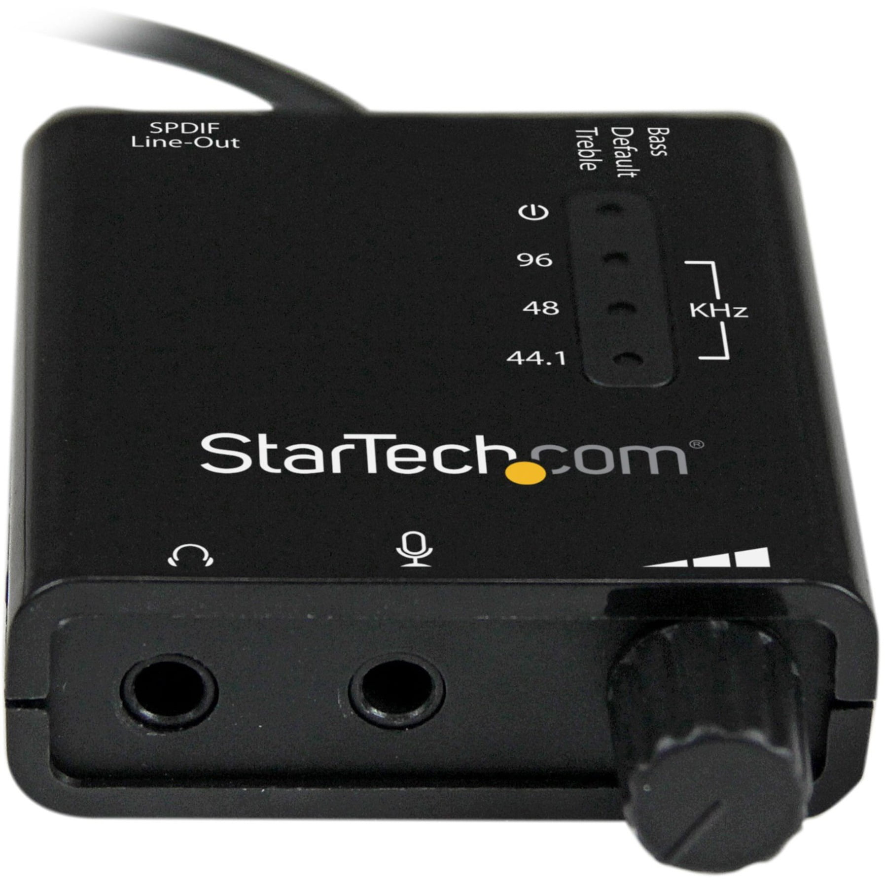 StarTech USB Stereo Audio Adapter External Sound Card with S/PDIF Digital Audio - Walmart.com