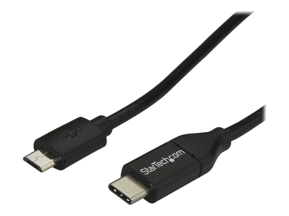 Lot of 10 StarTech 2m 6 ft USB C to Micro USB - M/M USB 2.0 Data ...