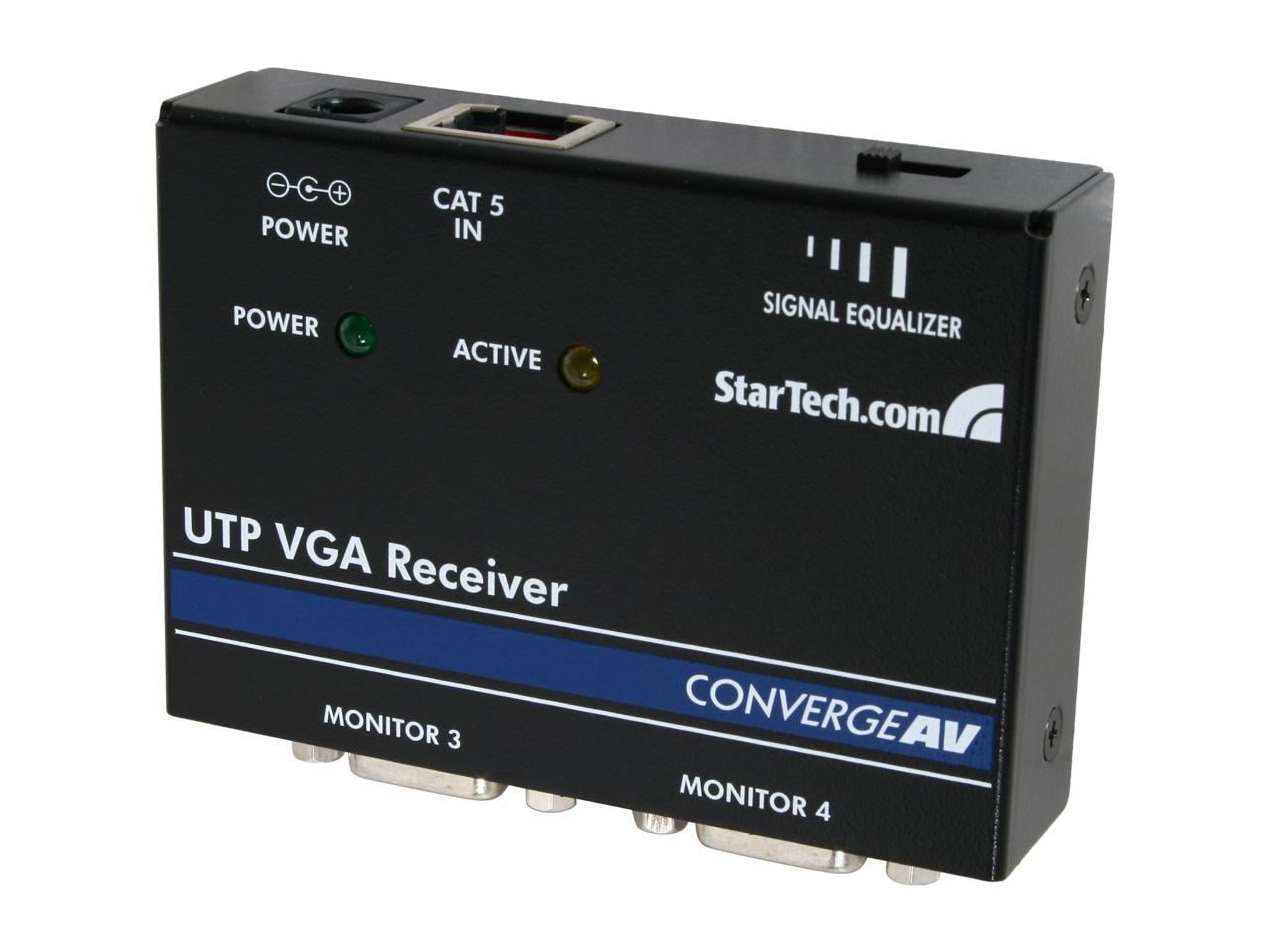 StarTech VGA over CAT 5 Remote Receiver ST121R for Video Extender ...