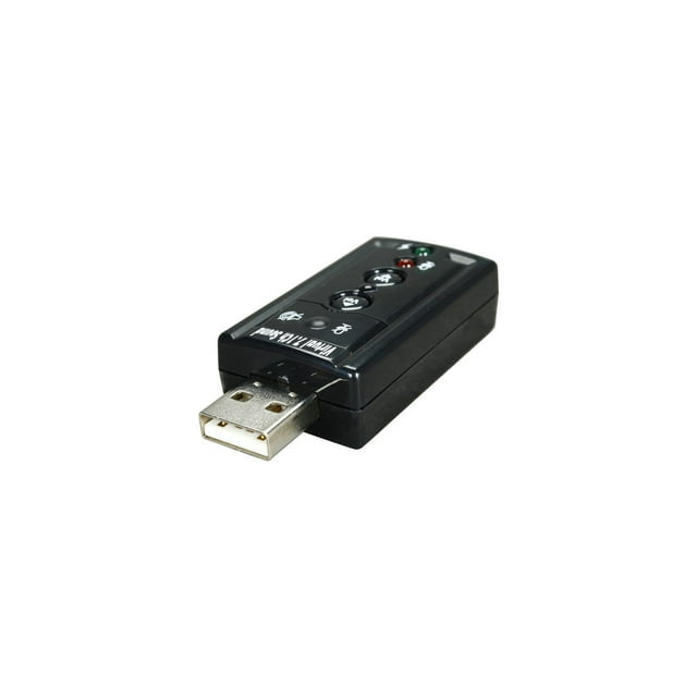 StarTech Virtual 7.1 USB Stereo Audio Adapter External Sound Card ...