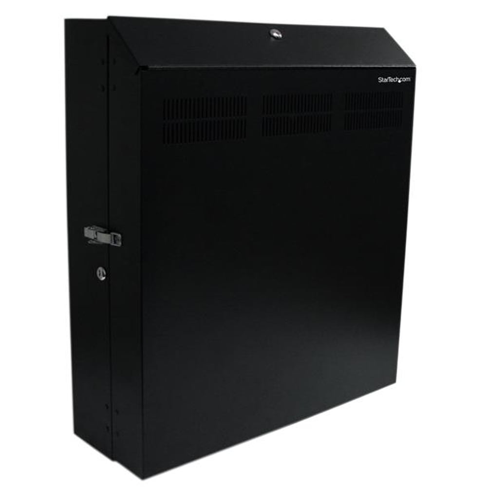 StarTech Wall-Mount Server Rack with Dual Fans and Lock - 4U - Walmart.com