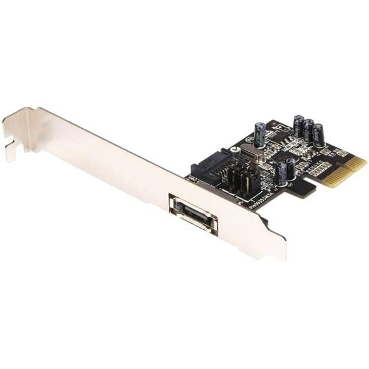 StarTech.com 1 Port PCI-Express eSATA Card - Walmart.com