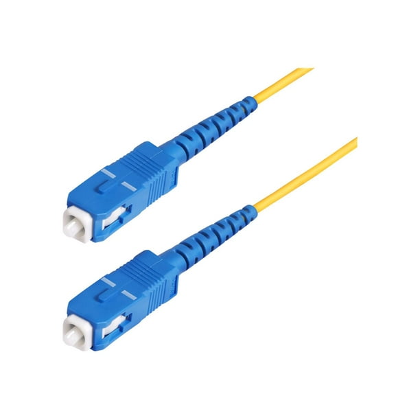 StarTech 100m 328ft SC to SC Simplex Fiber Optic Cable Jumper ...