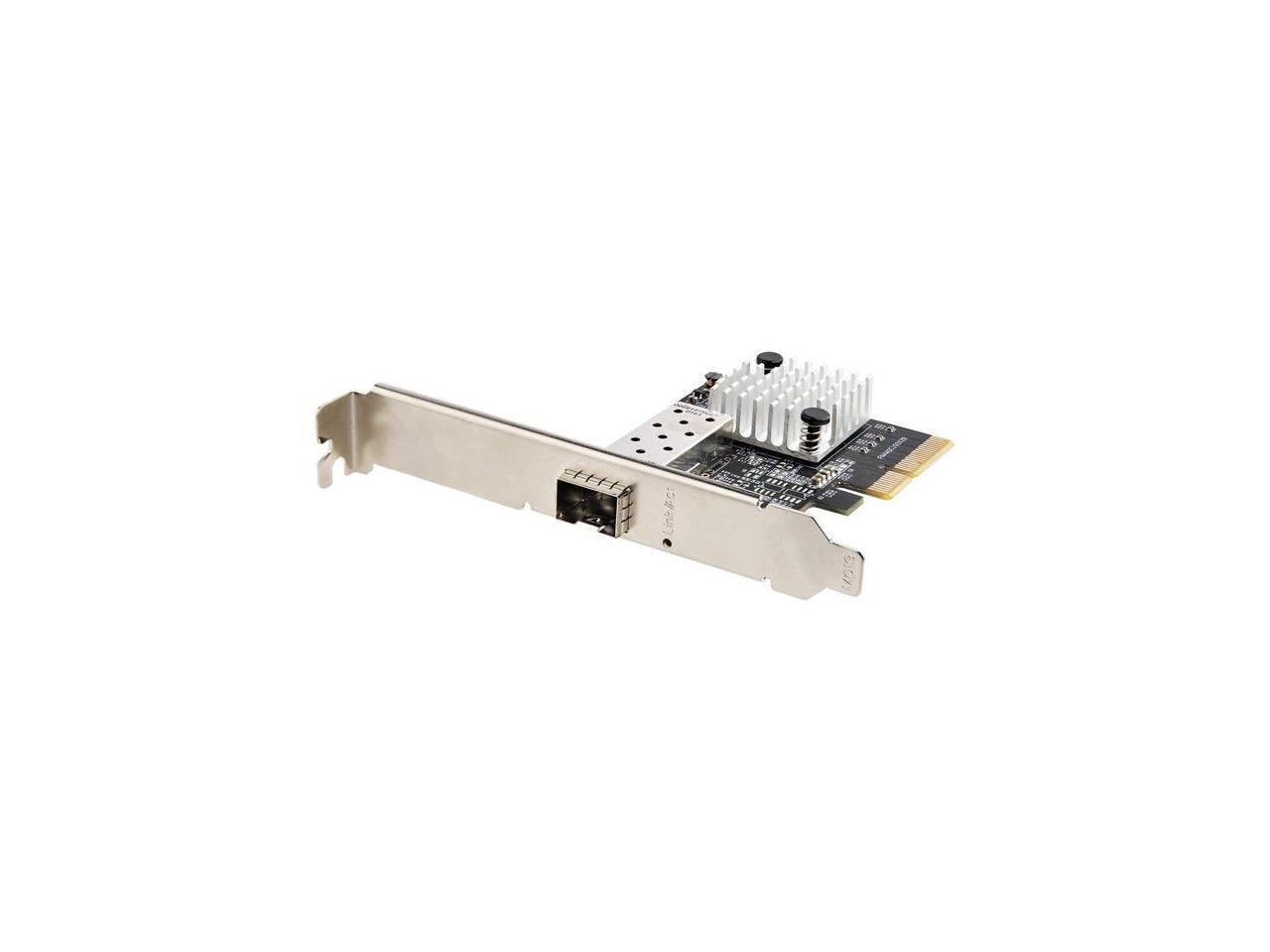 StarTech.com 10G PCIe SFP+ Card, Single SFP+ Port Network Adapter, Open ...