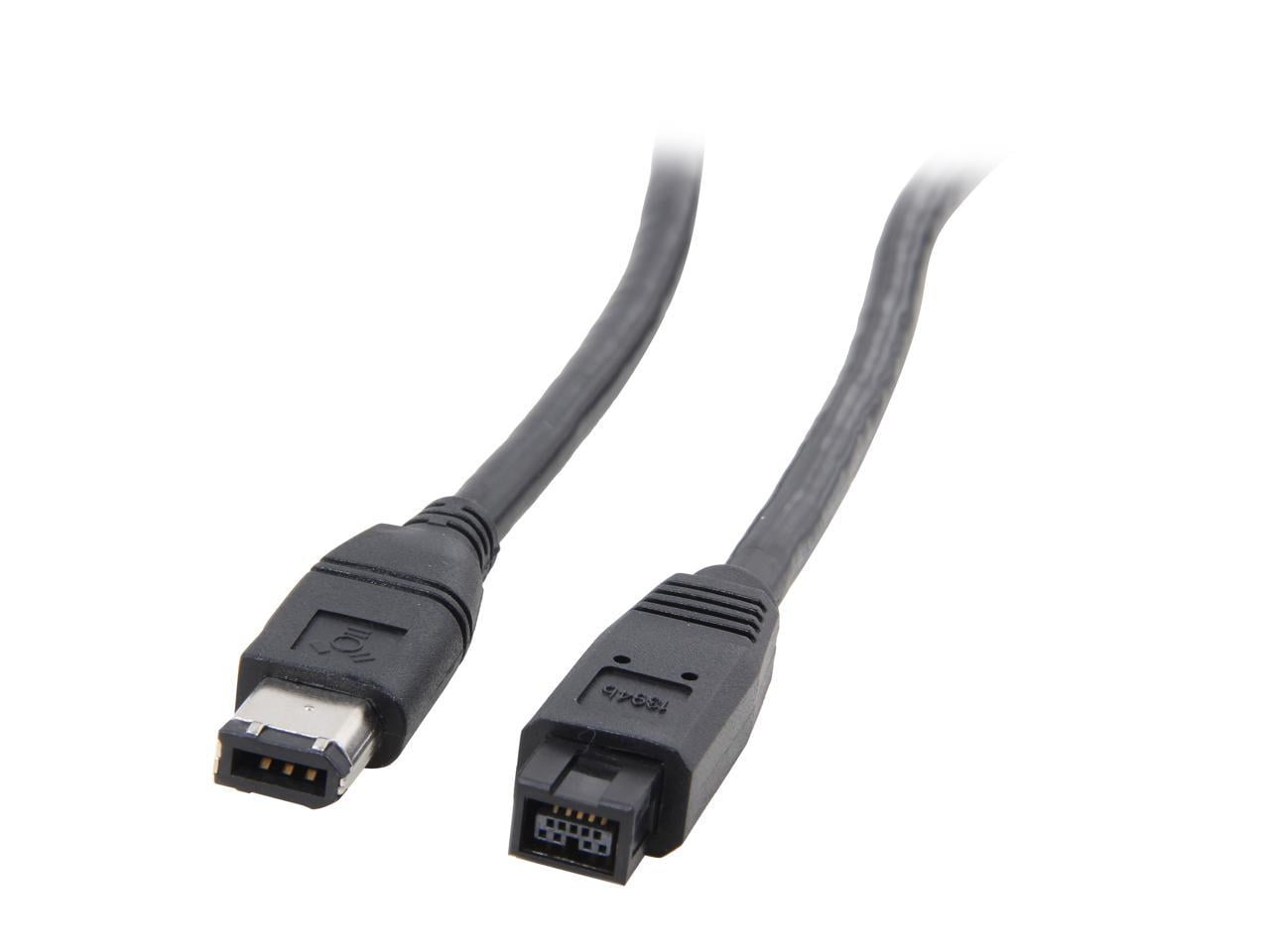 StarTech.com 1394_96_6 6 ft. IEEE-1394 Firewire Cable 9 Pin to 6 Pin M ...