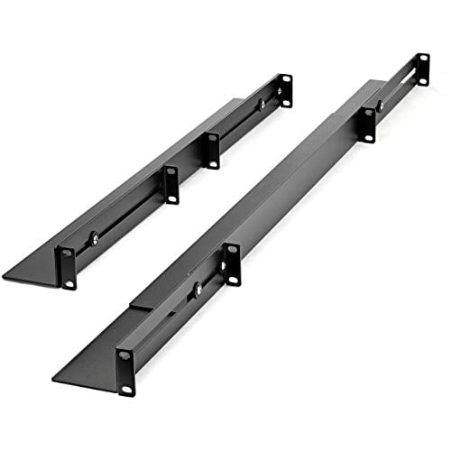 StarTech.com 1U 19 inch Server Rack Rails - 24-36 inch Adjustable Depth ...