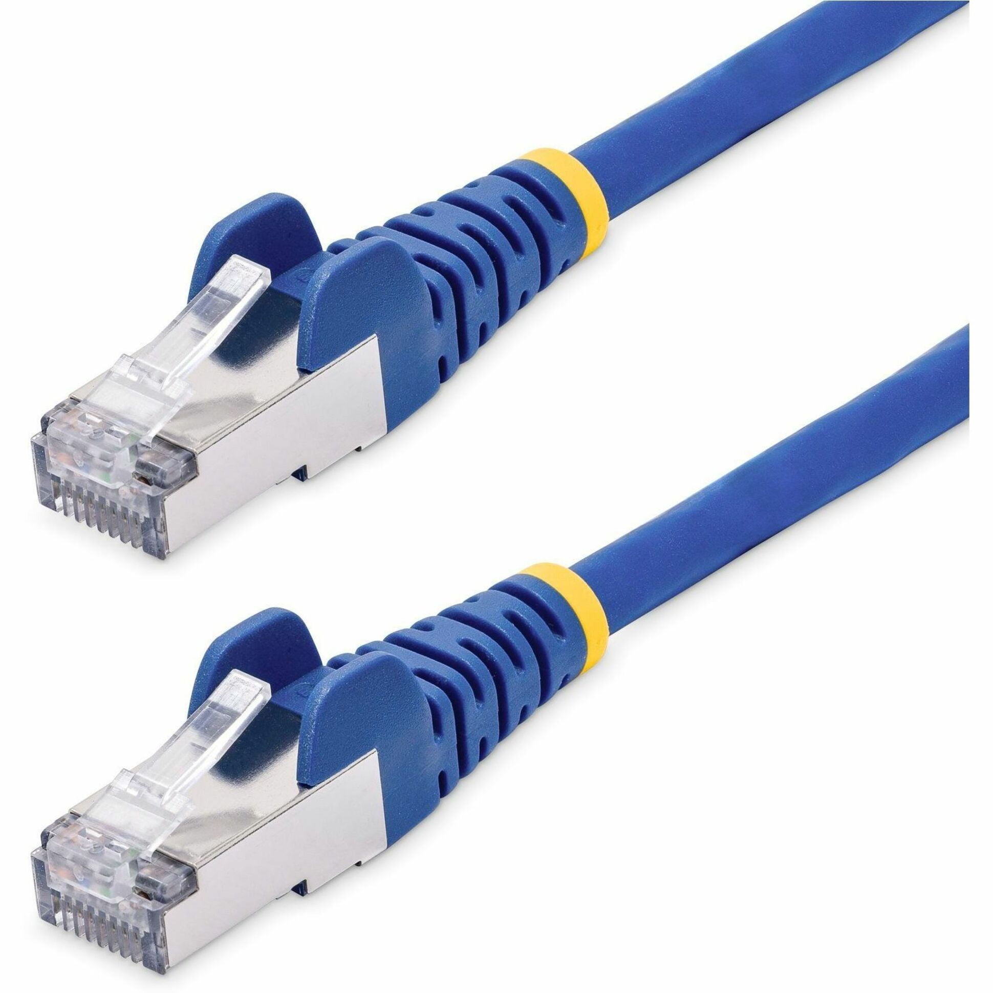 StarTech.com 1ft Blue CAT8 Ethernet Cable, Snagless RJ45, 25G/40G ...