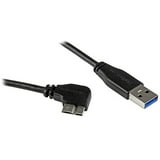StarTech.com 1m 3 ft Slim Micro USB 3.0 Cable - M/M - USB 3.0 A to ...