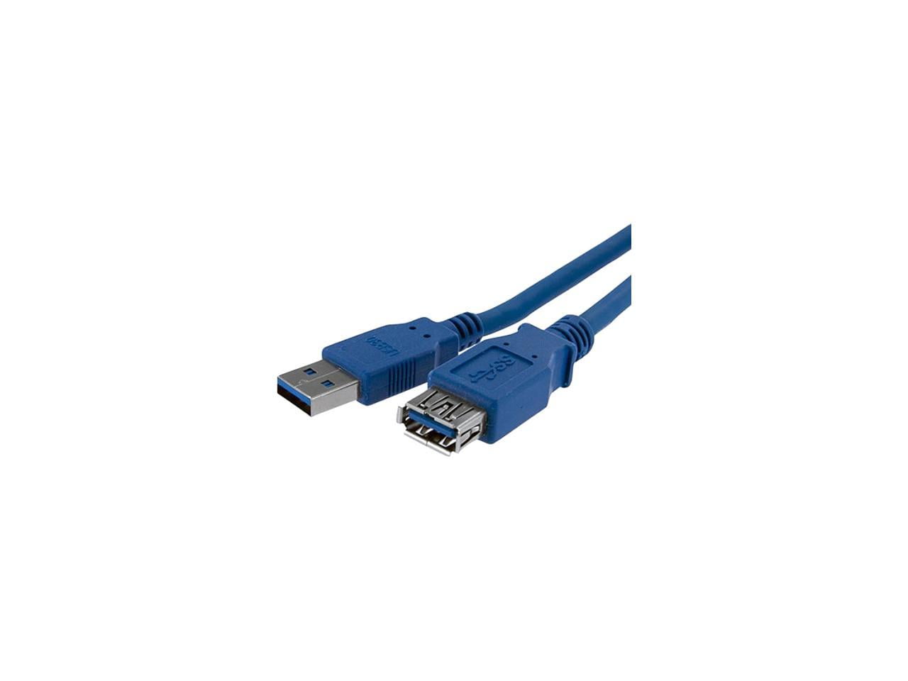 StarTech.com 1m Blue SuperSpeed USB 3.0 Extension Cable A to A - M/F - USB3SEXT1M - Walmart.com