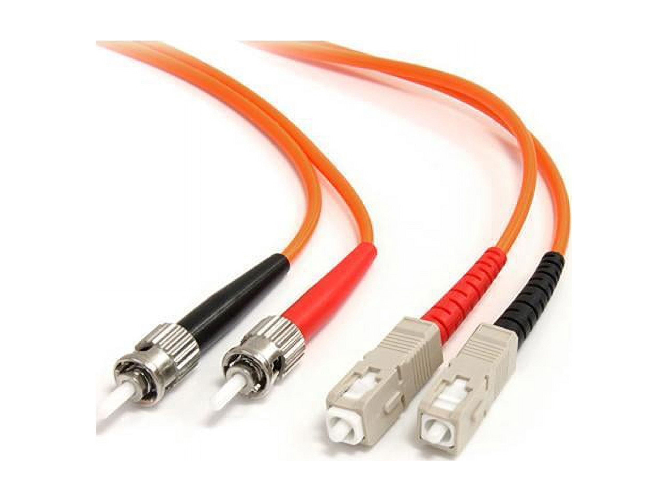 StarTech.com 1m Fiber Optic Cable - Multimode Duplex 62.5/125 - LSZH ...