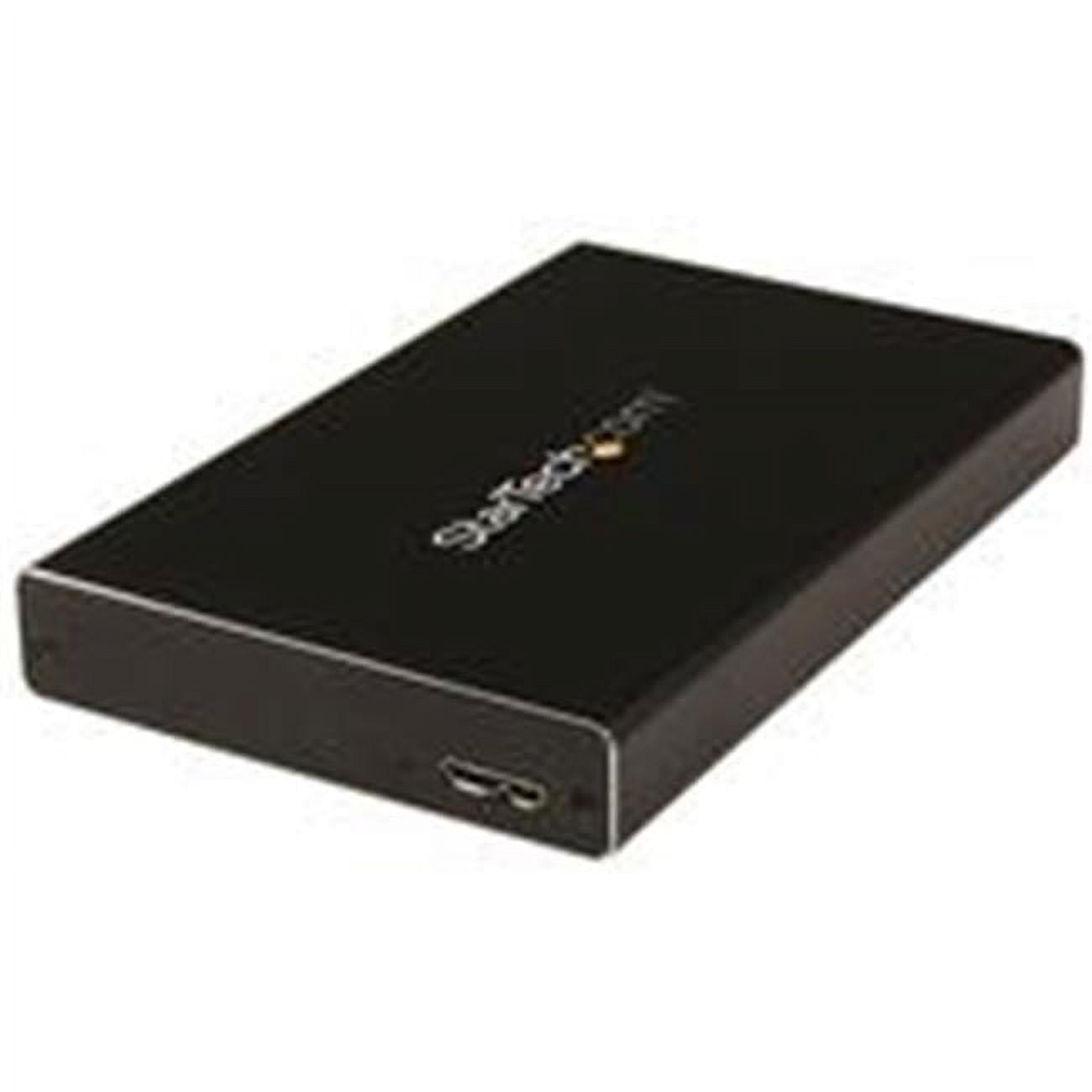 StarTech.com 2.5" IDE Hard Drive Enclosure - Supports UASP - Aluminum ...