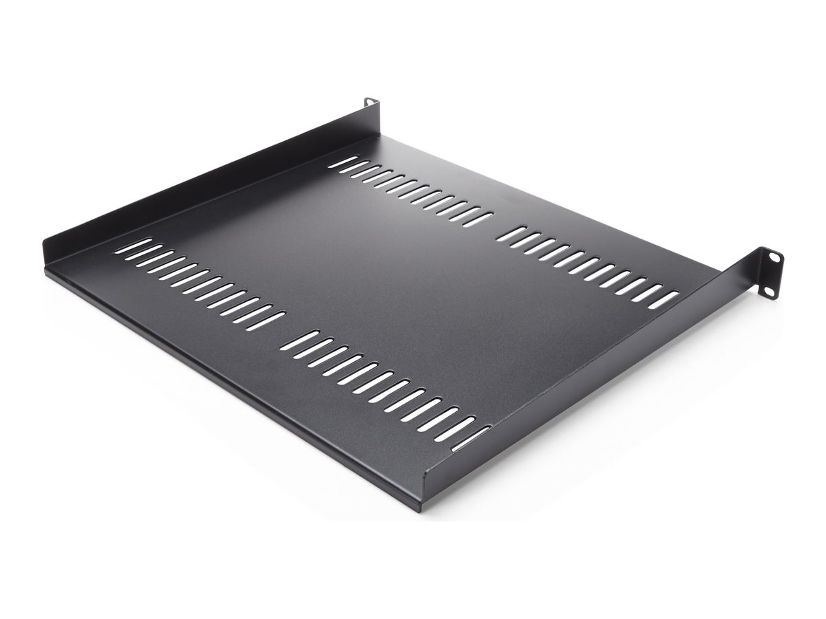 StarTech.com 1U Server Rack Cabinet Shelf, Fixed 16" Deep Cantilever ...