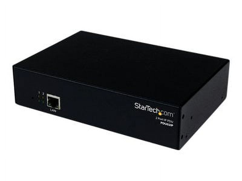 StarTech.com 2 Port Switched IP PDU - Remotely Managed IP Power Switch ...