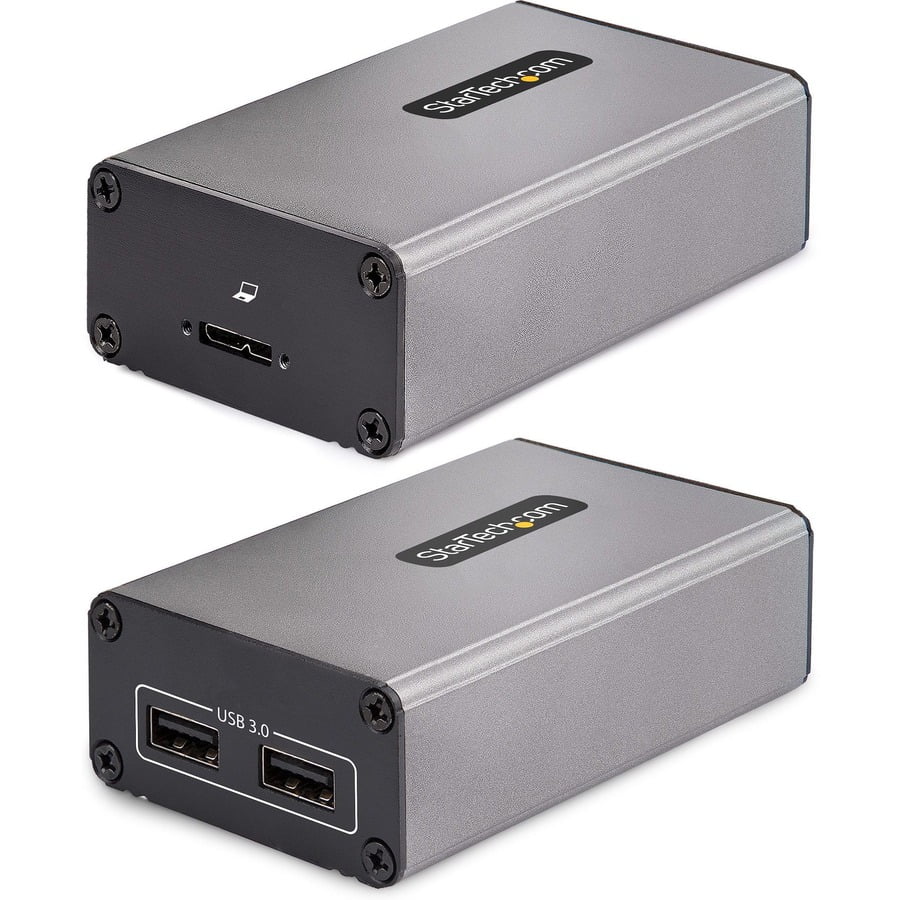 StarTech.com 2-Port USB 3.0 Extender over OM3 Multimode Fiber, LC/LC ...