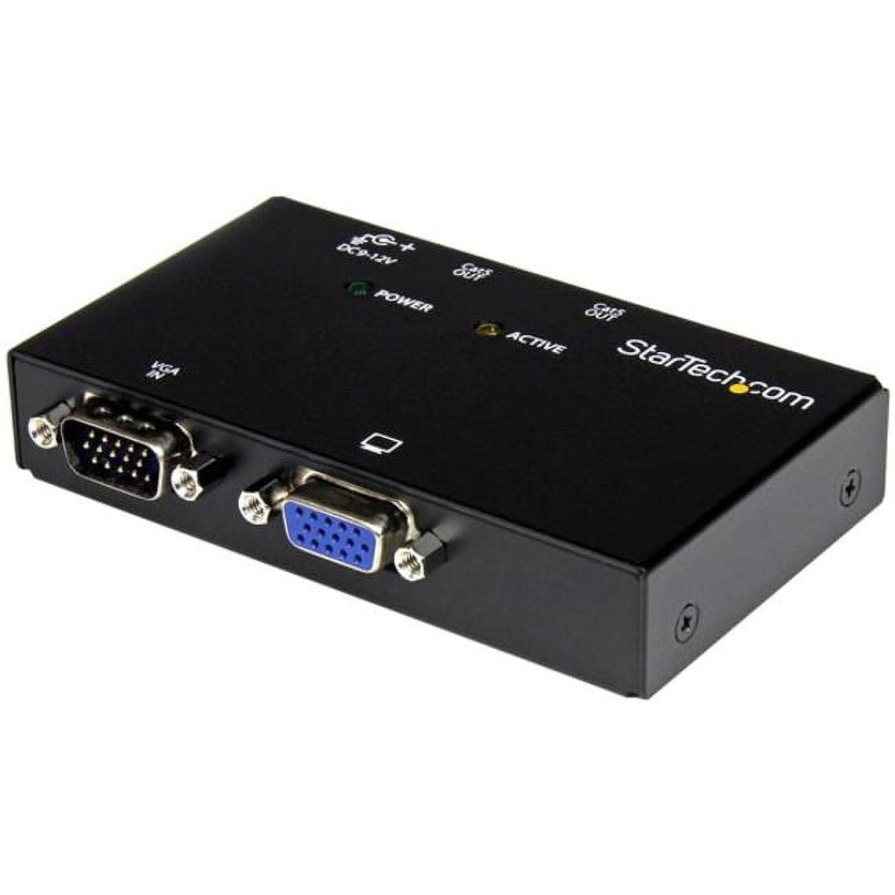 StarTech.com 2 Port VGA over Cat5 Video Extender, Transmitter - Walmart.com