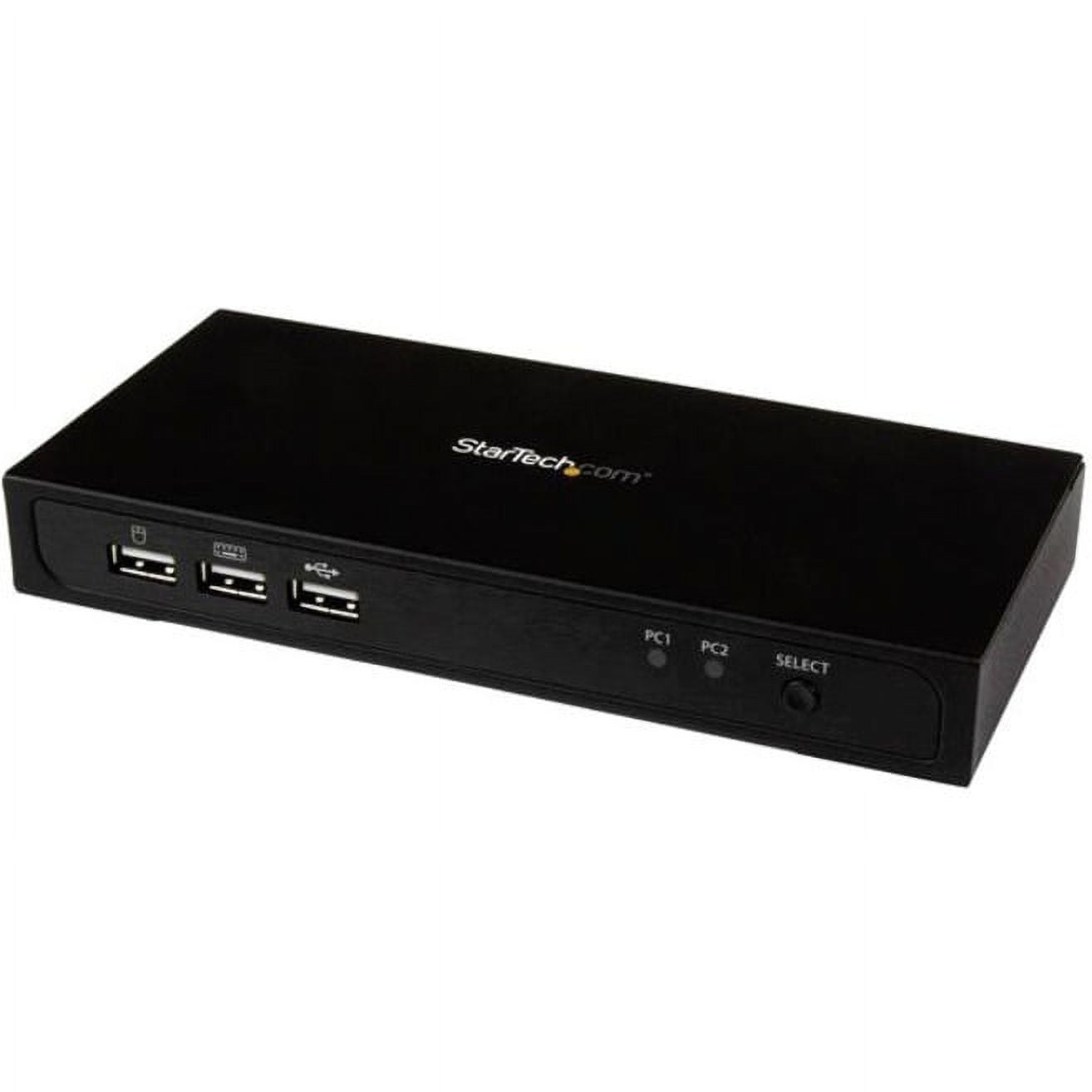 StarTech.com 2-port Mini DisplayPort KVM Switch, USB 2.0, 4K at 60Hz ...