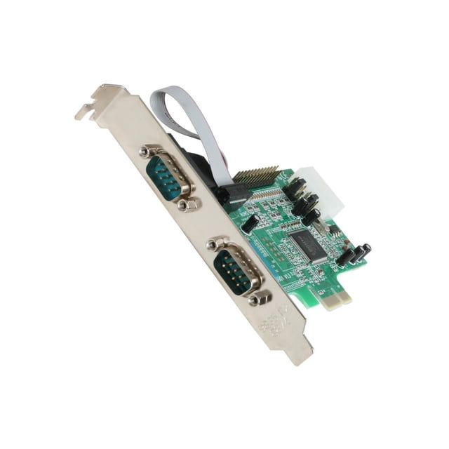 StarTech.com 2S1P Native PCI Express Parallel Serial Combo Card with ...