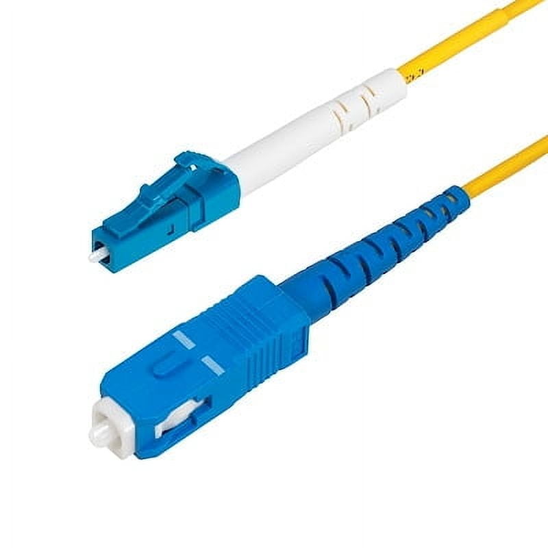 StarTech 6.56' LC Network to LC Network Networking Cable Male Yellow ...
