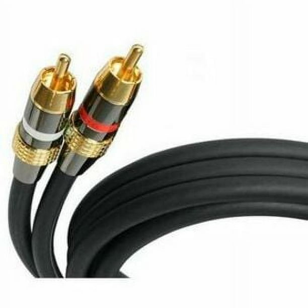 StarTech.com 3 ft Premium RCA Audio Cable, AUDIORCA3 - Walmart Business ...