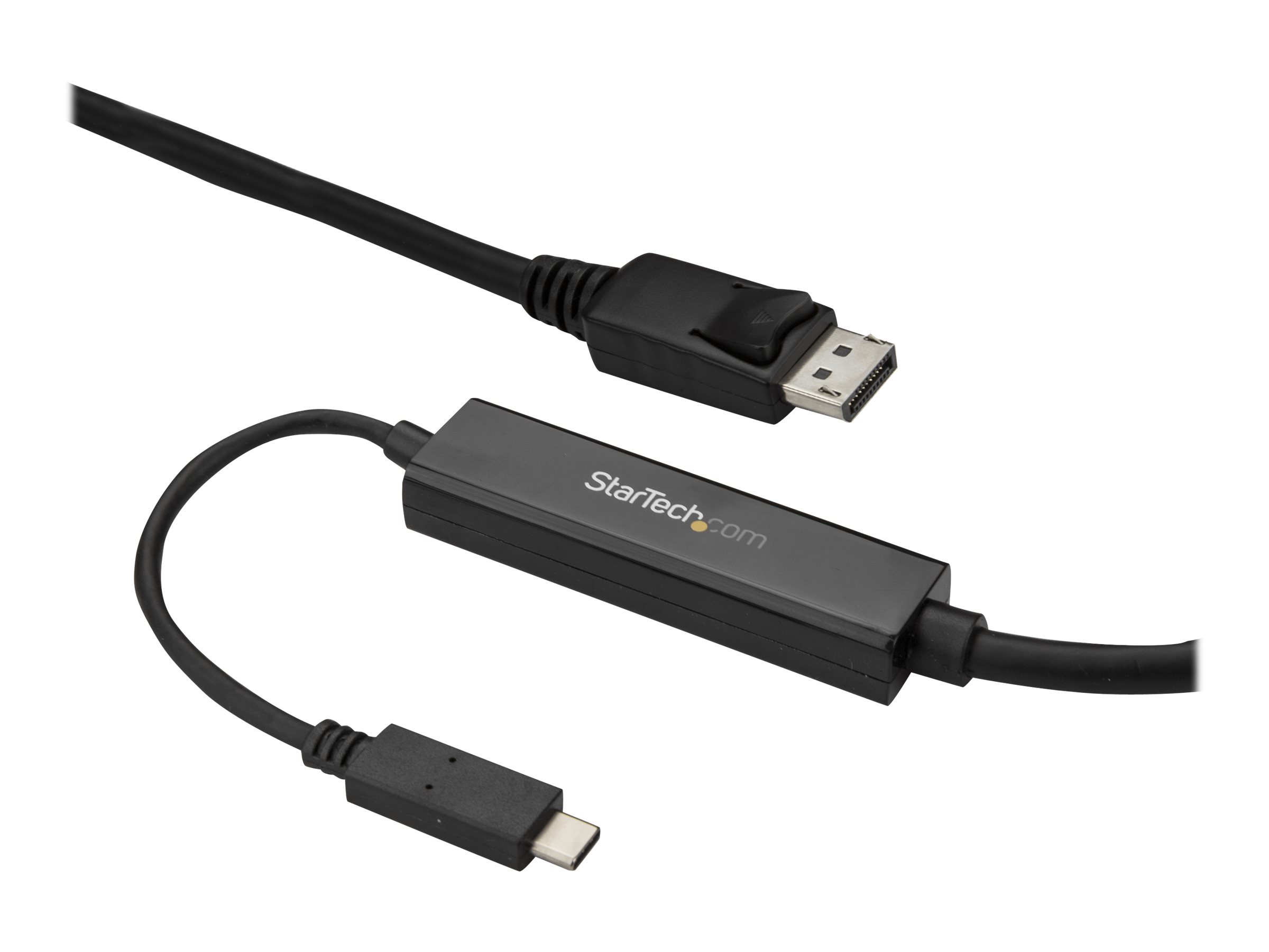 StarTech.com 3m / 10 ft USB C to DisplayPort Cable - USB-C to DP Cable - 4K 60Hz - Black ...