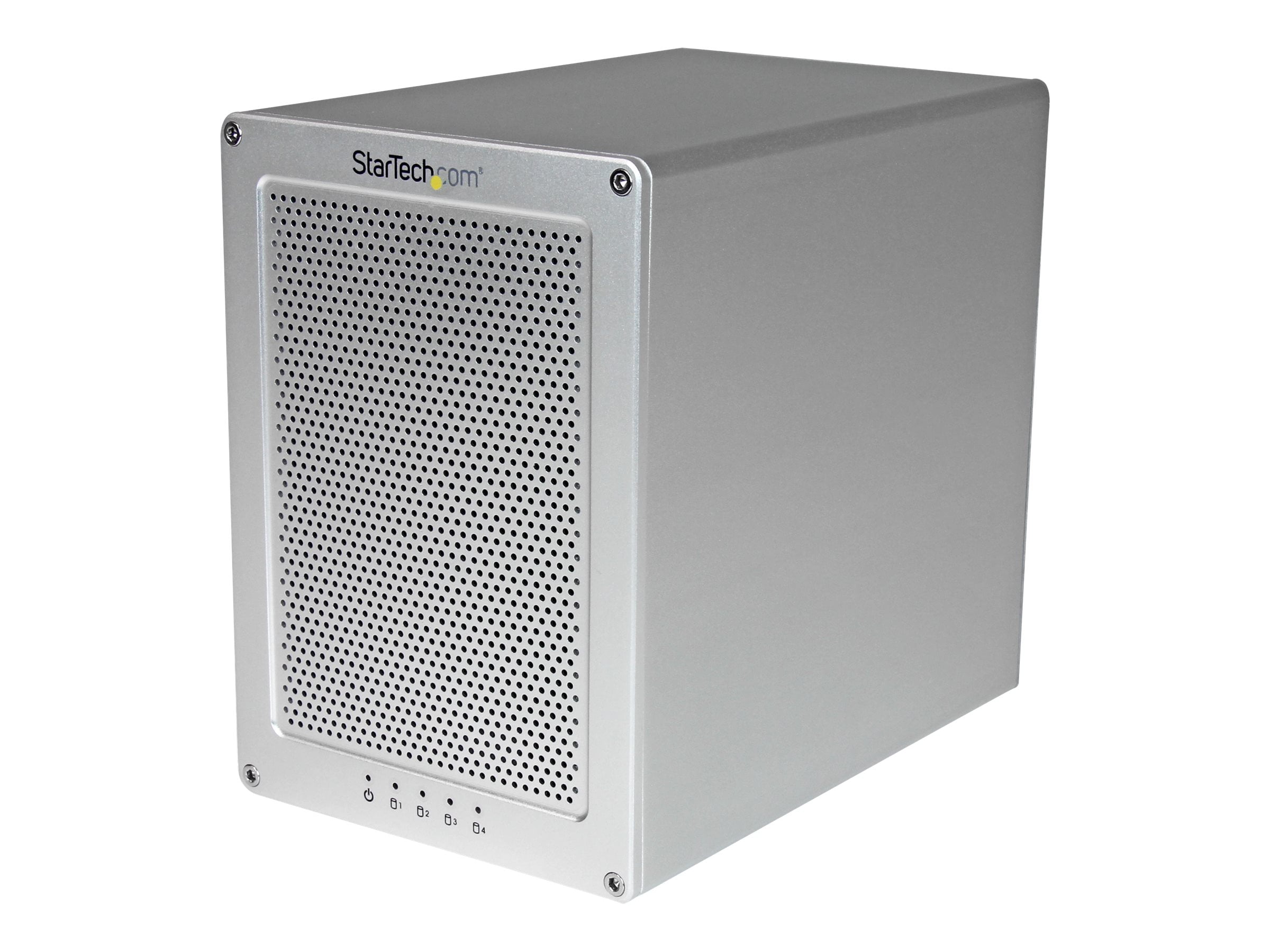 StarTech.com 4-Bay Thunderbolt 2 Hard Drive Enclosure with RAID, Quad ...
