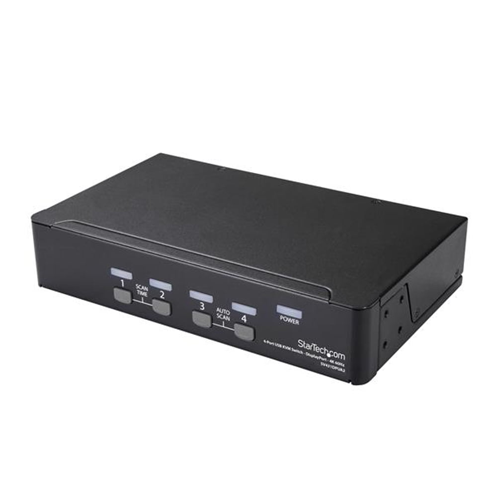 StarTech.com 4 Port DisplayPort KVM Switch with 4K 60Hz Resolution ...