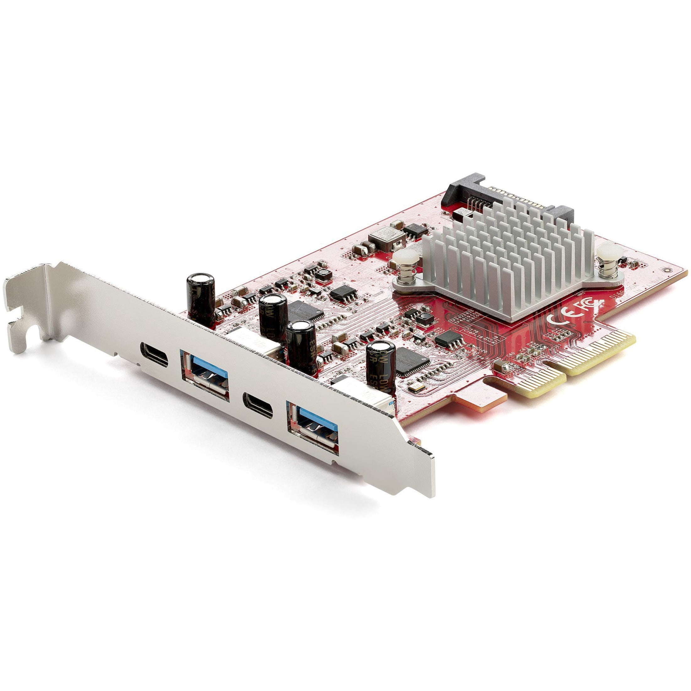 StarTech.com 4-Port USB PCIe Card, 10Gbps USB PCI Express Expansion ...