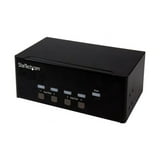 StarTech 4-port KVM Switch with Dual VGA and 2-port USB Hub - Walmart.com