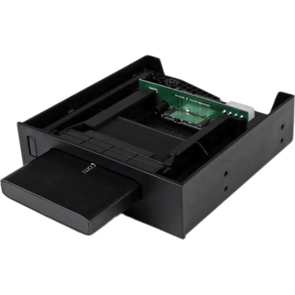 StarTech.com 5.25" USM Storage Bay with 2.5" SATA USM / USB 3.0 Hard ...