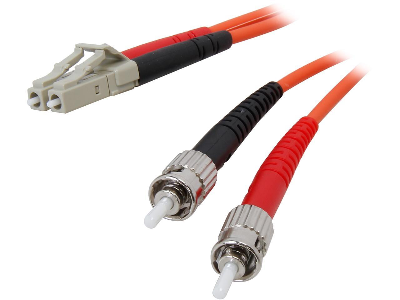 StarTech.com Fiber Optic Cable Multimode Duplex 50/125 LSZH LC/ST 1 m ...