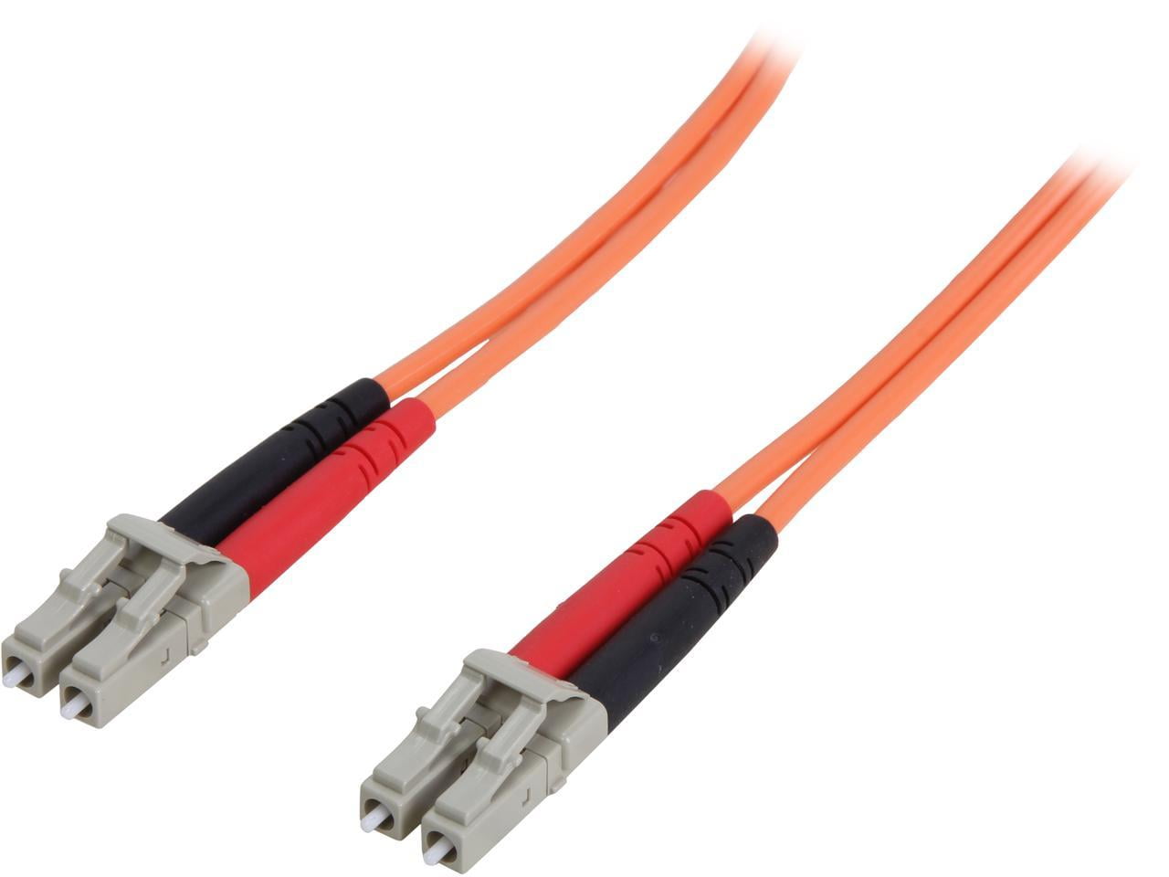 StarTech.com 50FIBPLCLC2 6.6 ft [2 m] OFNP Plenum Multimode 50/125 ...