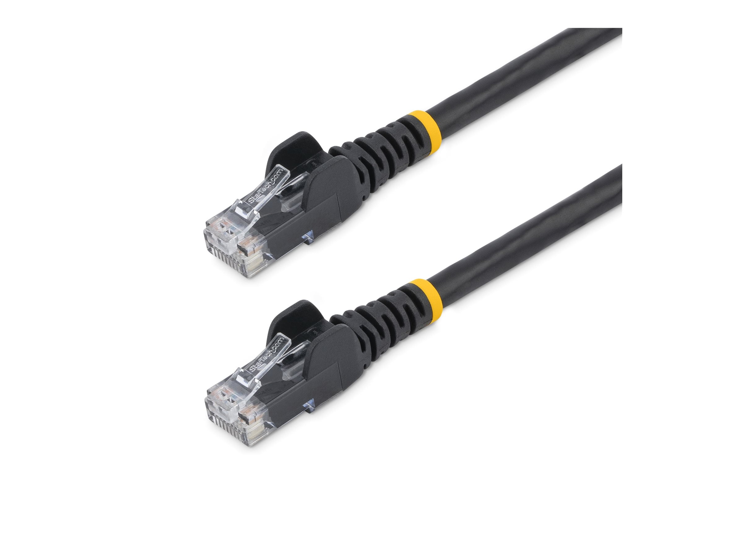 StarTech 6ft RJ-45 M/M Cat6 Snagless Patch Cable Black 10 Pack ...