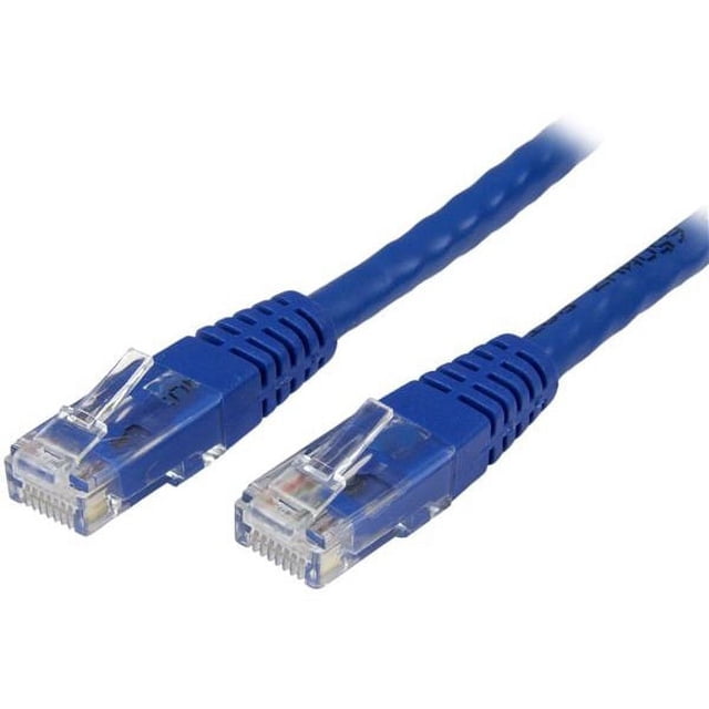 StarTech 6ft RJ-45 M/M Cat6 Molded Patch Cable Blue 10 Pack ...