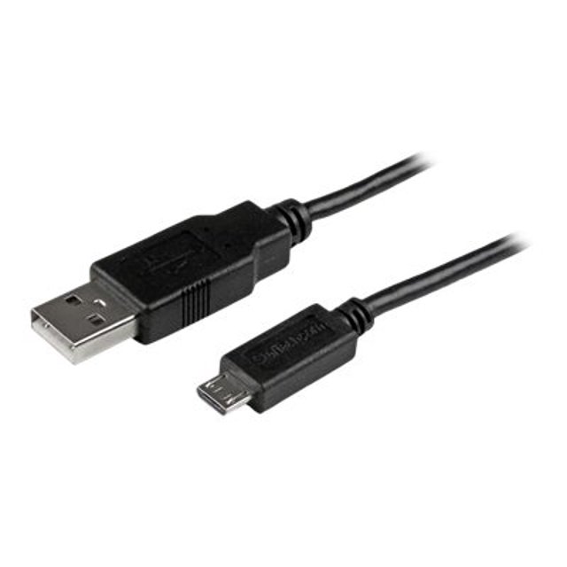 StarTech.com 6 ft Mobile Charge Sync USB to Slim Micro USB Cable for ...