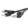 StarTech.com 6 ft. Standard Laptop Power Cord - NEMA 5-15P to C5 ...
