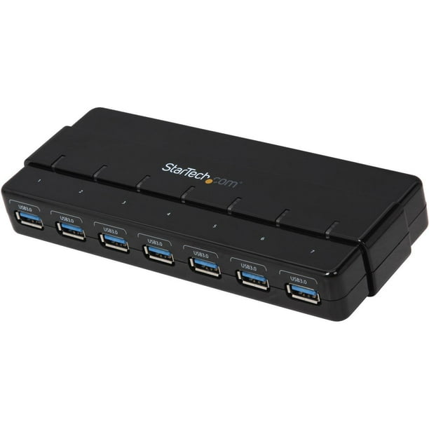 StarTech.com 7 Port USB 3.0 Hub Up To 5 Gbps 7 x USB Universal Multi ...