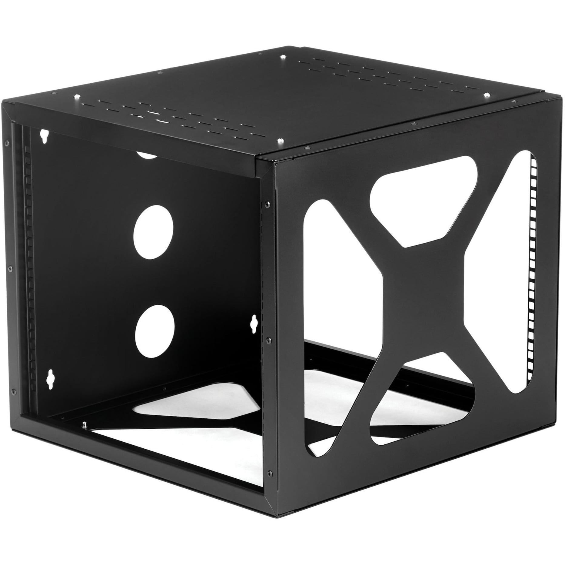 StarTech.com 8U Sideways Wallmount Rack for Servers, Side-Mount Server ...