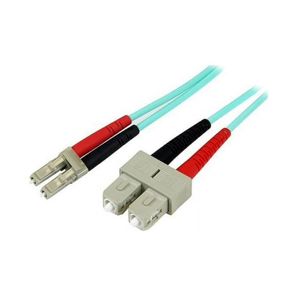 StarTech.com A50FBLCSC5 16.4 ft. 10Gb Fiber Optic Duplex Cable ...