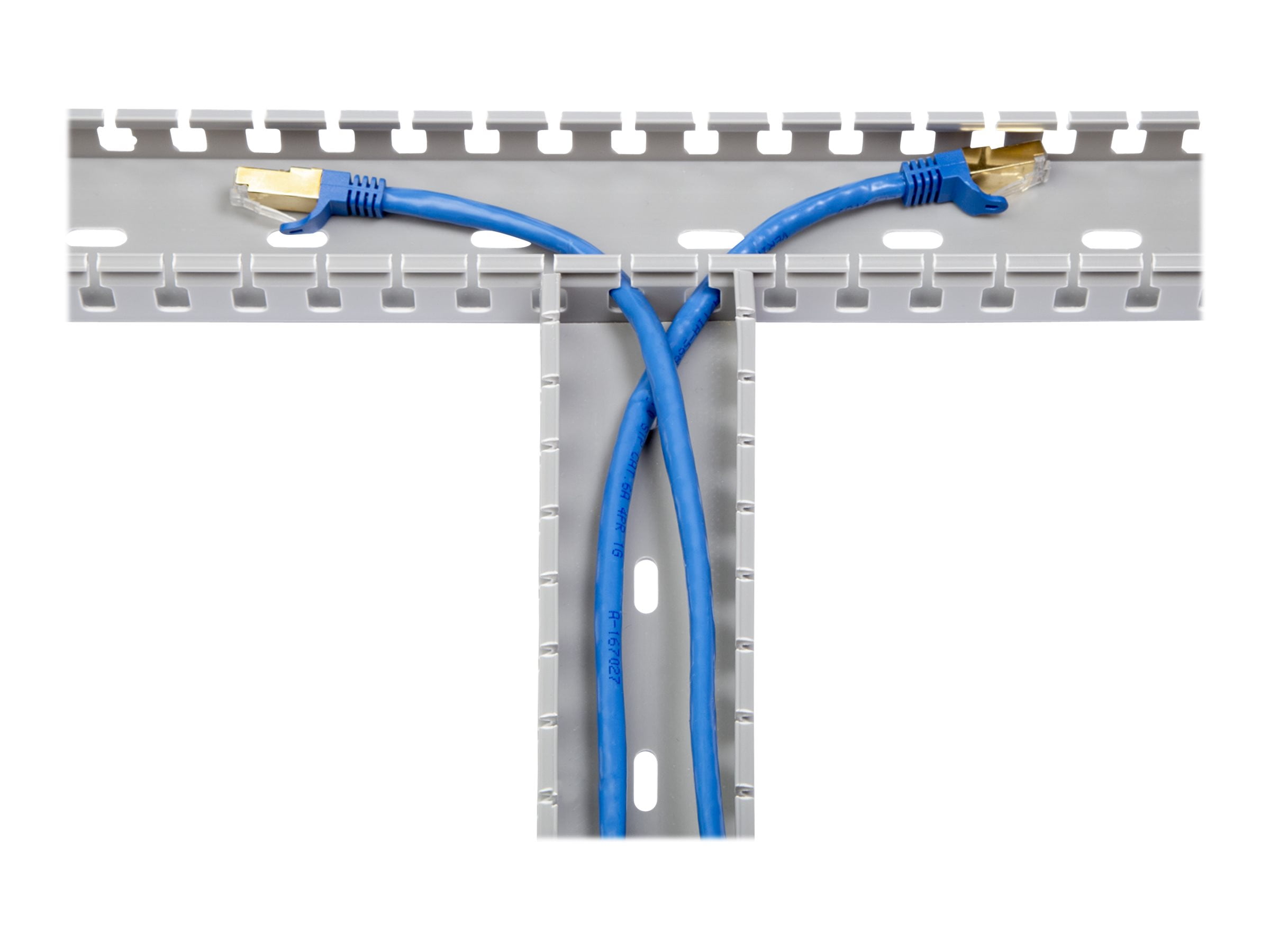 StarTech.com AD105X1 2inx1in Open Slot Wiring Cable Raceway Duct with ...