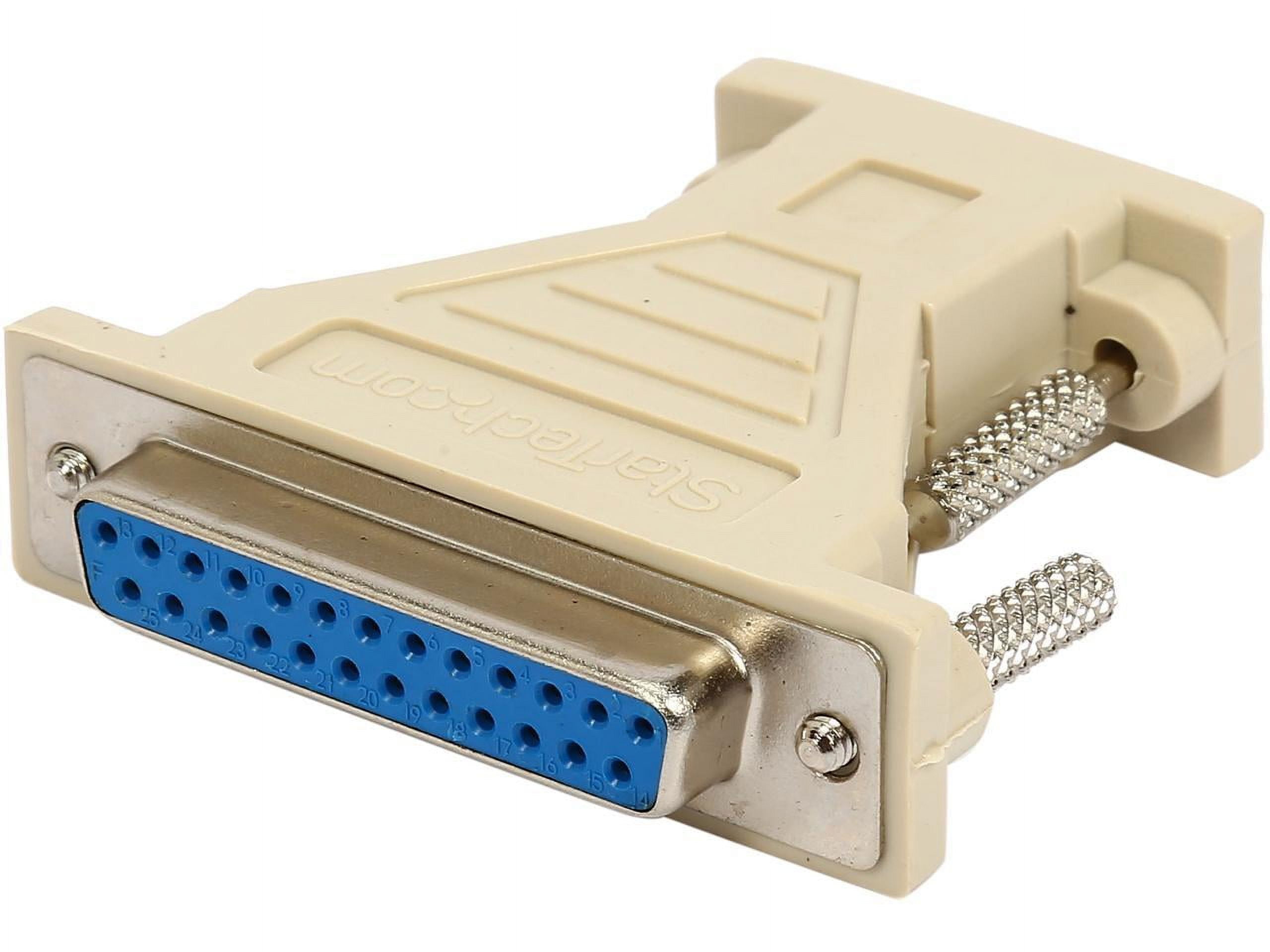 StarTech.com AT925FF DB9 to DB25 Serial Cable Adapter - F/F - Walmart.com
