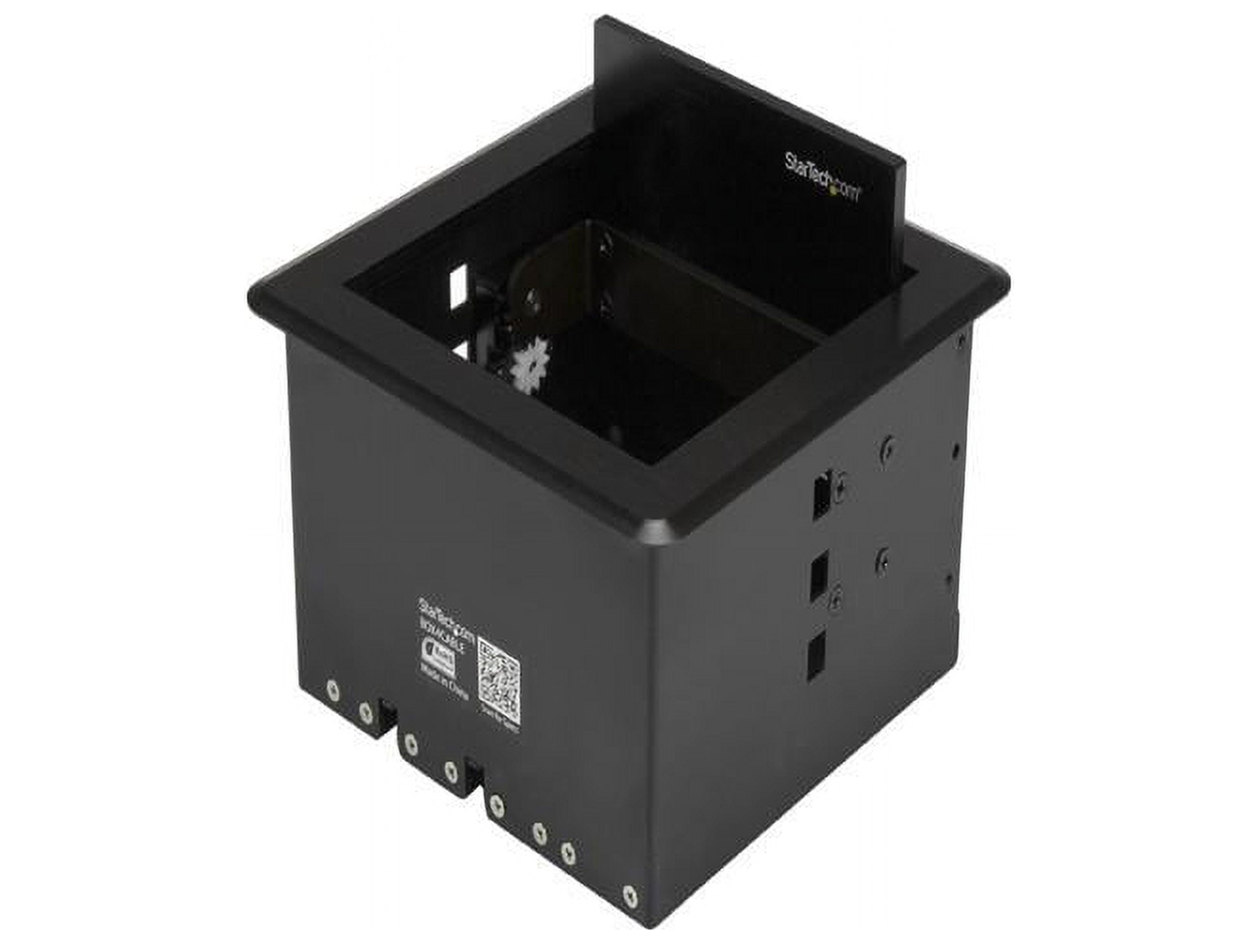 StarTech.com BOX4CABLE Conference Table Cable Management Box – Table ...