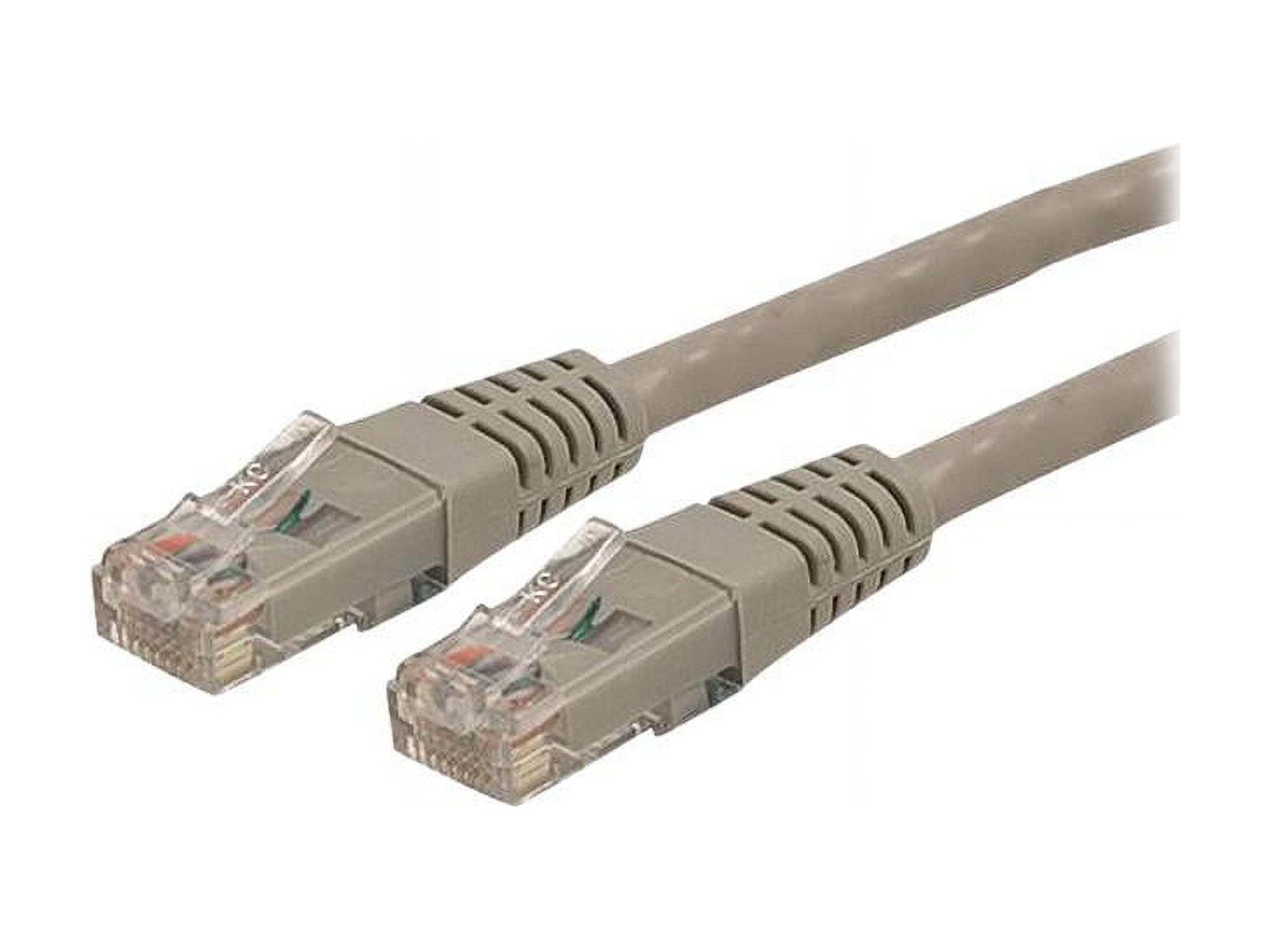 StarTech.com C6PATCH15GR 15 ft. Cat 6 Gray Network Cable - Walmart ...