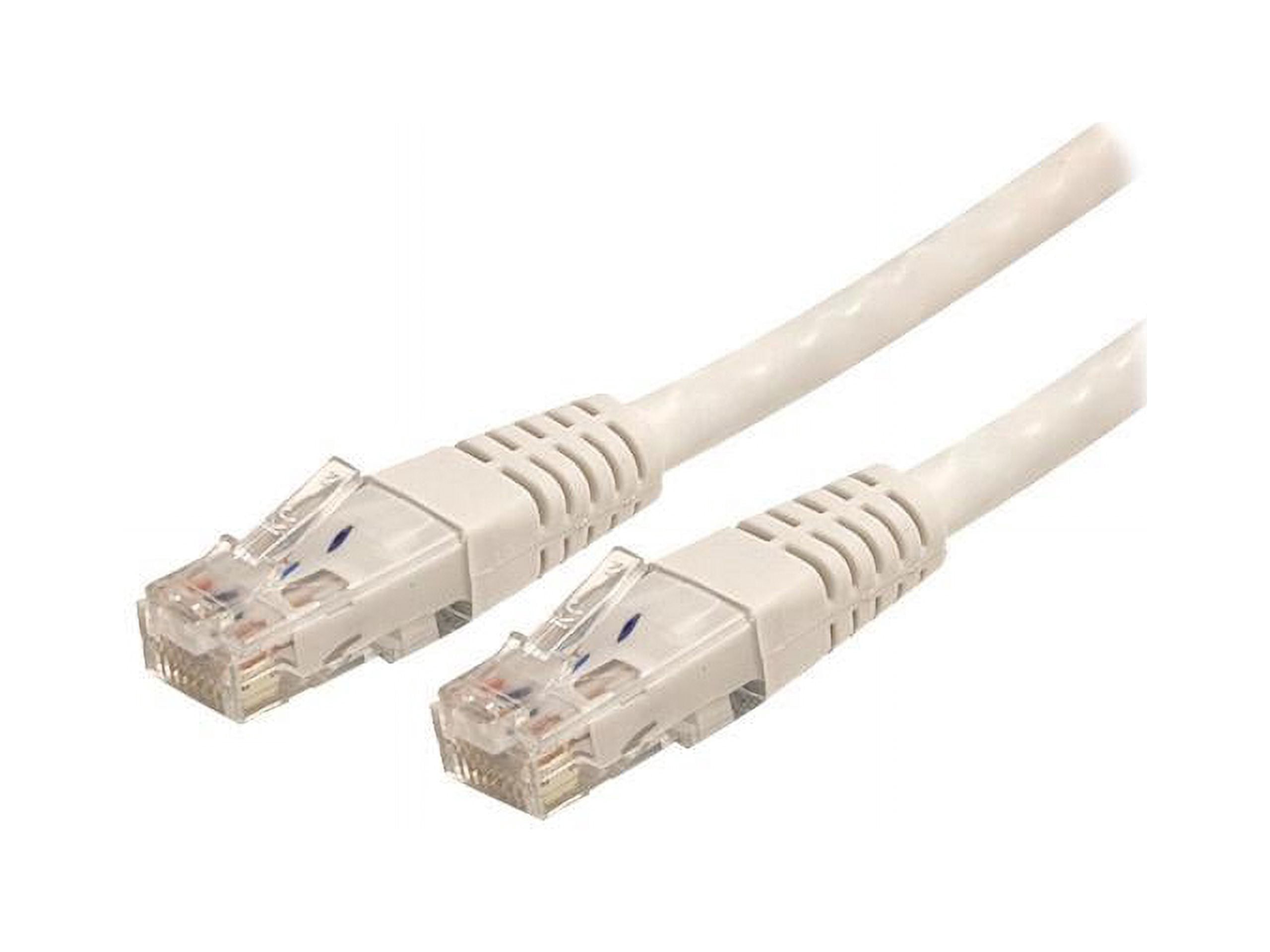 StarTech.com C6PATCH15WH 15 ft. Cat 6 White Network Cable - Walmart ...