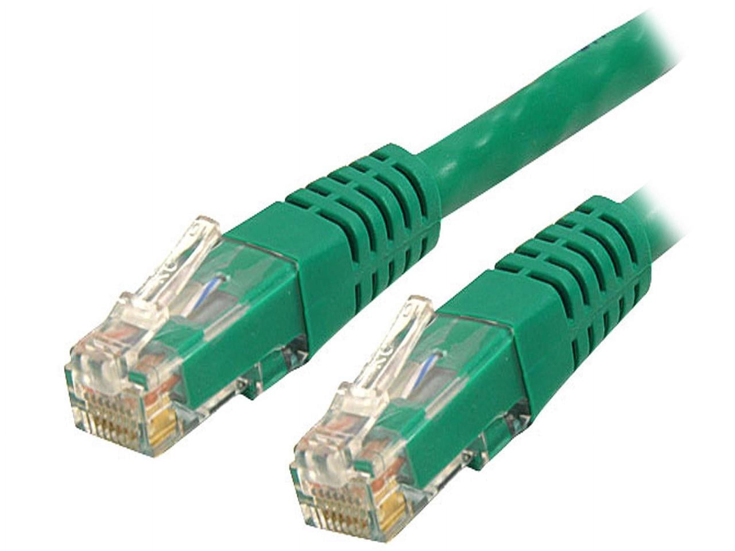 StarTech 7ft CAT6 Ethernet Cable - Green CAT 6 Gigabit Ethernet Wire ...