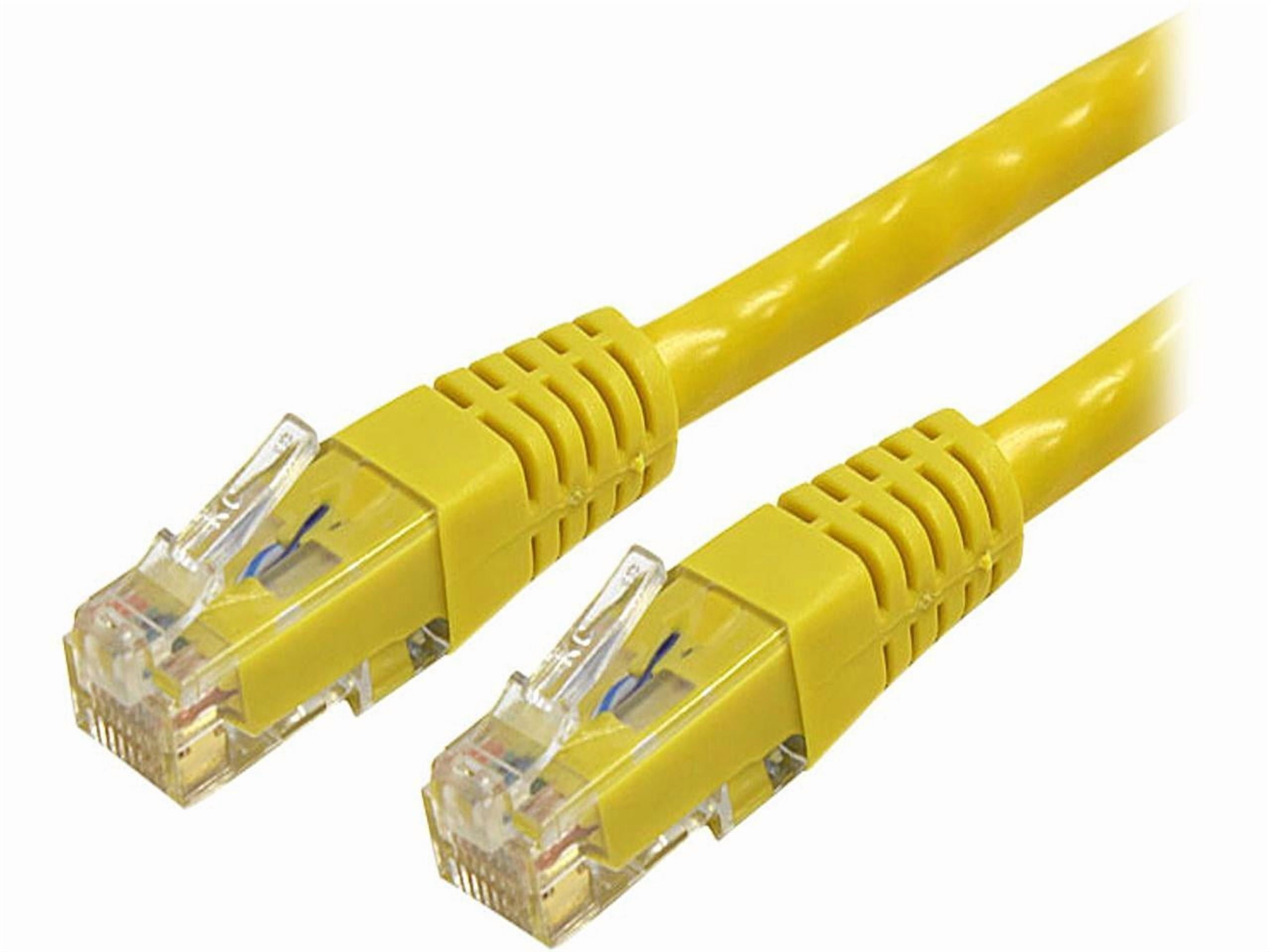 StarTech 7 ft Yellow Molded Cat6 UTP Patch Cable - ETL Verified ...