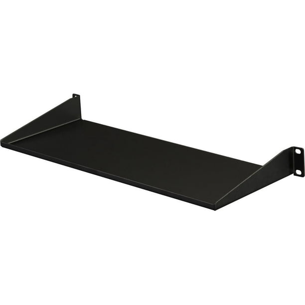 StarTech.com CABSHELF1U 1U 7 in Depth Universal Fixed Rack Mount Shelf ...
