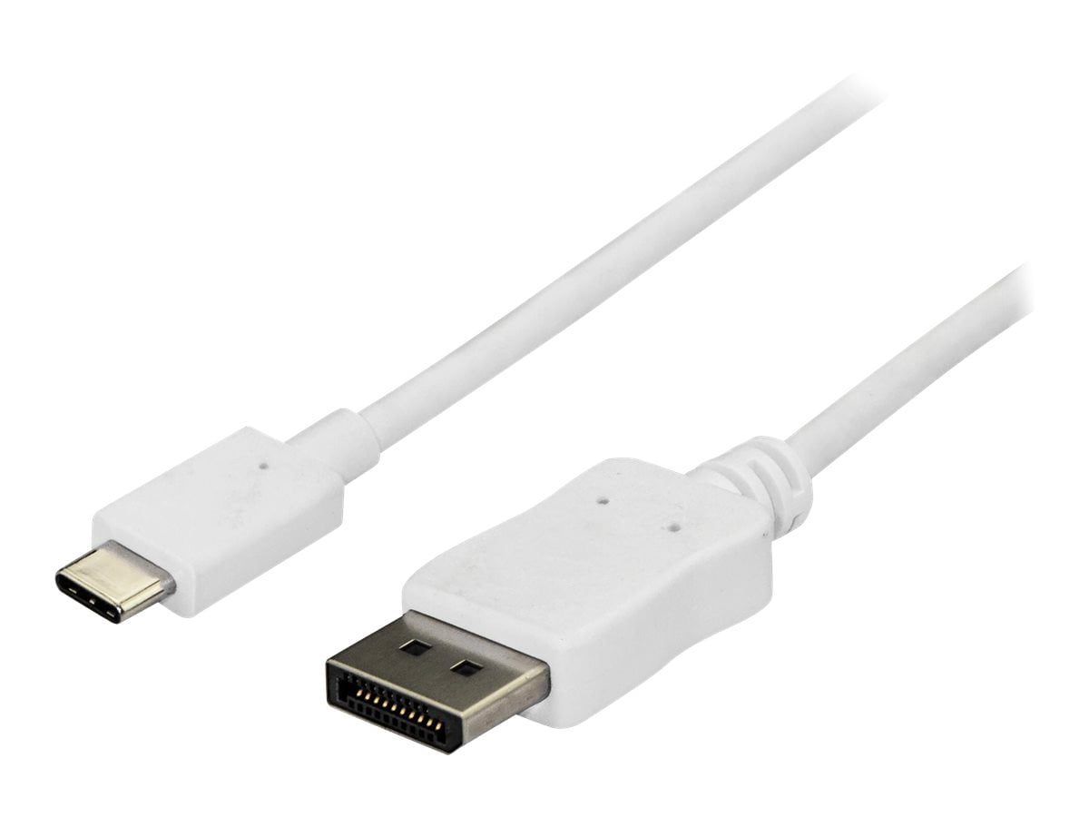 StarTech CDP2DPMM6W 6 ft USB C to DisplayPort Cable - Walmart.com